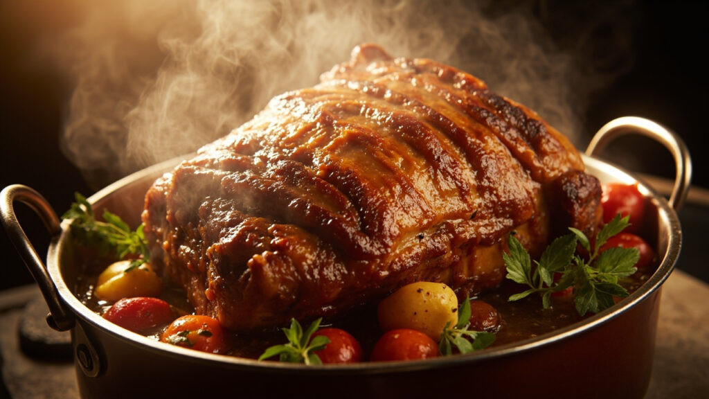 Temps de cuisson au four roti de porc: les secrets